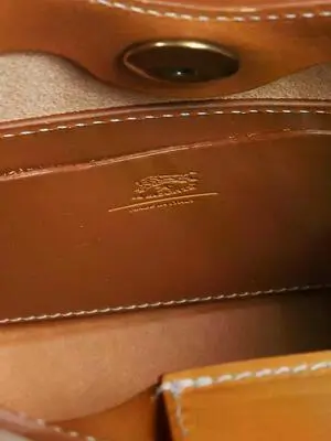Il Bisonte Roseto Leather Shoulder Bag
