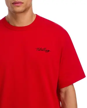 Helmut Lang Relaxed Fit Graphic Logo Tee