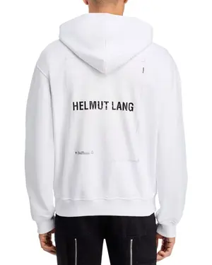 Helmut Lang Relaxed Fit Logo Hoodie