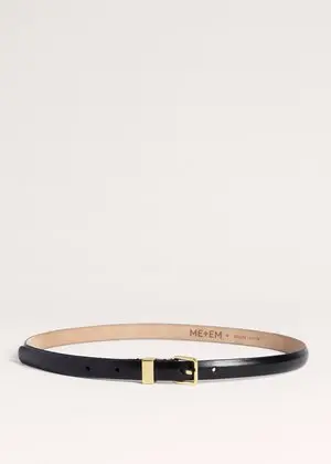 ME+EM Skinny Belt - Black
