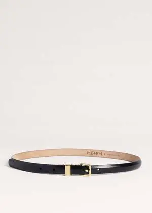 ME+EM Skinny Belt - Black