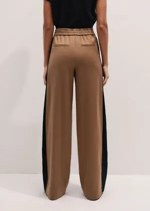 ME+EM Italian Wool Blend Straight Leg Trousers