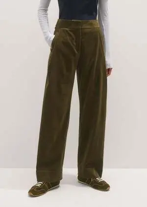 Women's Tapered Corduroy Pants
