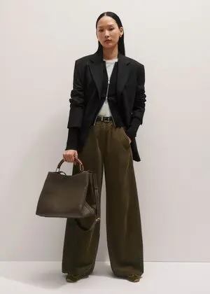 ME+EM Milano Knit Two-way Zip Cardigan
