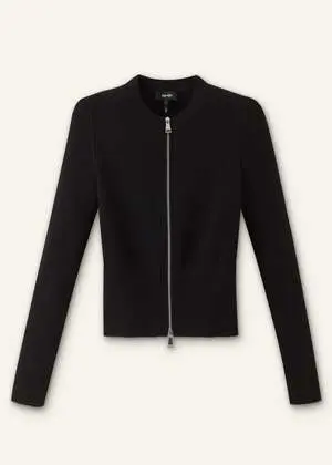ME+EM Milano Knit Two-way Zip Cardigan