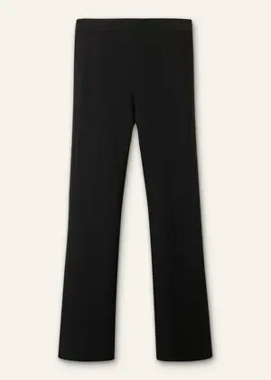 ME+EM Textured Slim-leg Trousers
