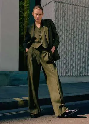 ME+EM Tapered Trousers - Olive