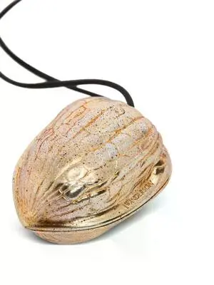 JW Anderson Walnut-shaped Keyring - Silver