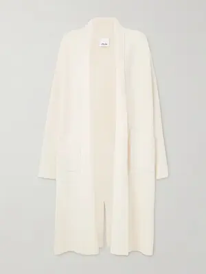 ALLUDE Wool And Cashmere-blend Cardigan