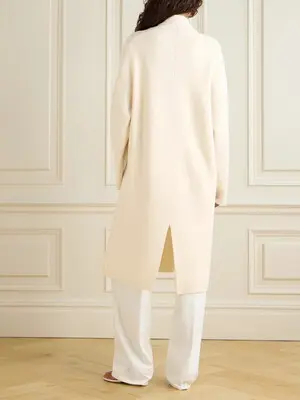 ALLUDE Wool And Cashmere-blend Cardigan