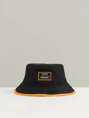REISS X Mclaren F1 Team Speedmark Bucket Hat - Black