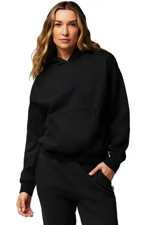 FABLETICS Relaxed Fit Terry Hoodie - Black