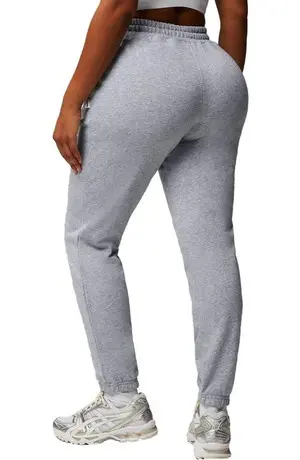 FABLETICS Year Round Terry High-waisted Sweatpants - Classic Grey Heather