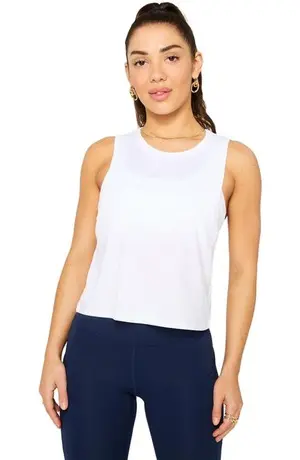 FABLETICS Whisper Muscle Tank - Classic White