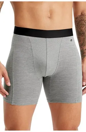 FABLETICS The Blueprint Boxer Brief Grey Heather