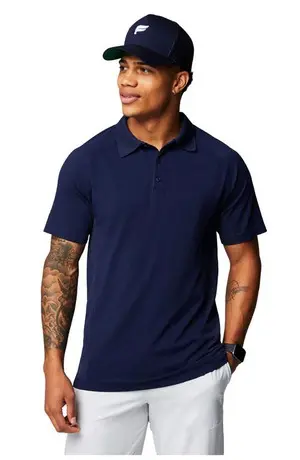 FABLETICS The Training Day Polo - Deep Navy