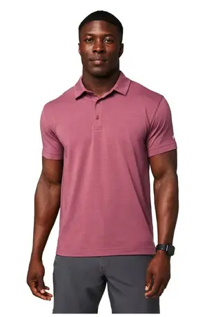 FABLETICS The 24-7 Polo Moonlight Mauve