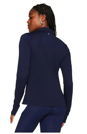 FABLETICS Feather Tech+ Half-zip Top - Deep Navy