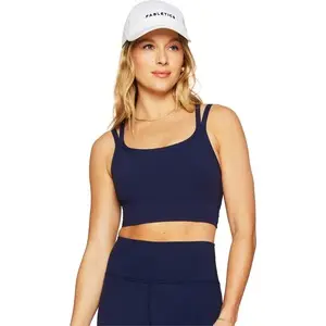 FABLETICS Principal Longline Impact Sports Bra - Deep Navy