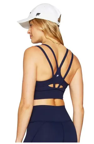 FABLETICS Principal Longline Impact Sports Bra - Deep Navy