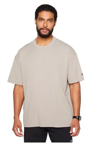FABLETICS The Effortless Oversized Tee Brutalist Khaki