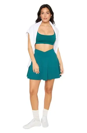 FABLETICS Crossover Flounce Mini Skirt