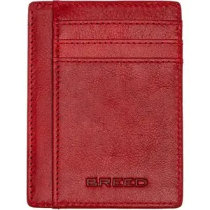 Breed Silver Tone Wallets For Men