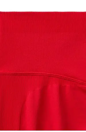 FABLETICS Seamless Scrunch High-waisted Legging - Heated Red