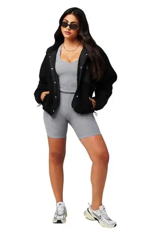 FABLETICS Tahoe Teddy Jacket - Black