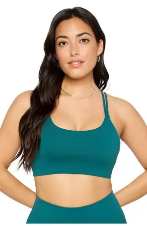 FABLETICS Principal Low Impact Bra - Green Abyss