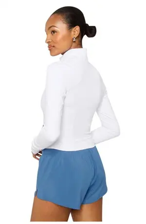 FABLETICS Cropped Training Jacket - Classic White