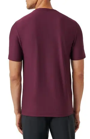 Travis Mathew First Day Performance T-shirt - Mauve Wine
