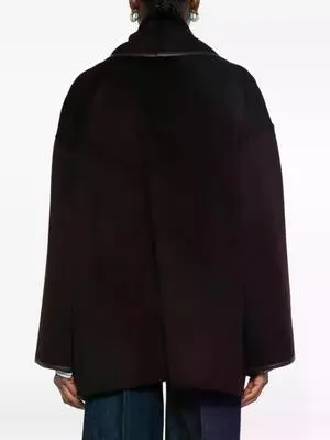 YVES SALOMON Trimmed Wool-cashmere Coat