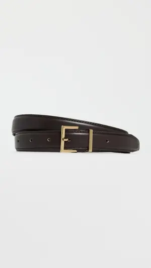 FRAME The Leather Square Buckle Belt