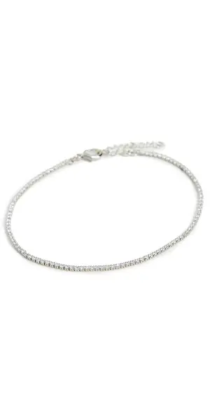 Shashi Tennis Bracelet - Silver
