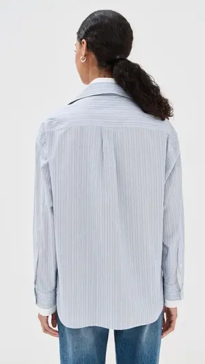 Acne Studios Striped Shirting Blouse