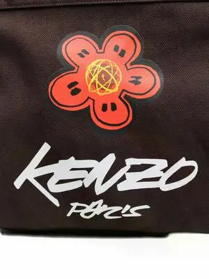 Kenzo Shoulder Bag With Boke Flower Motif