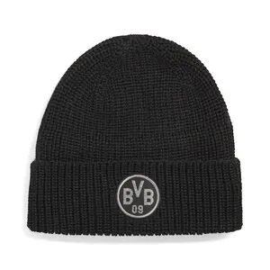 PUMA Borussia Dortmund Essentials Mid Crown Beanie - Black