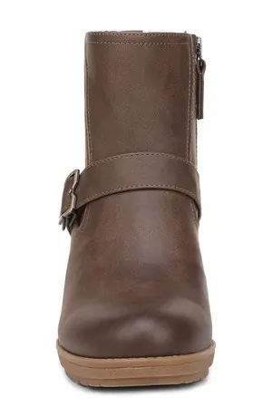 Dr. Scholl'S Parker Platform Bootie - Dark Brown
