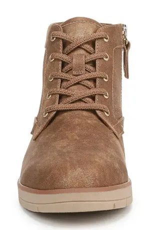 Dr. Scholl'S Lace-up Bootie - Honey Brown