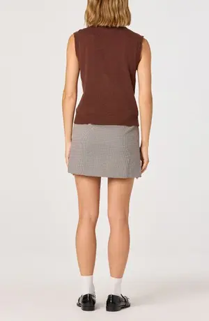 Astr The Label Scarf Tie Sleeveless Sweater