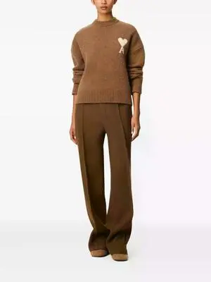 Ami Elasticated Wool Trousers