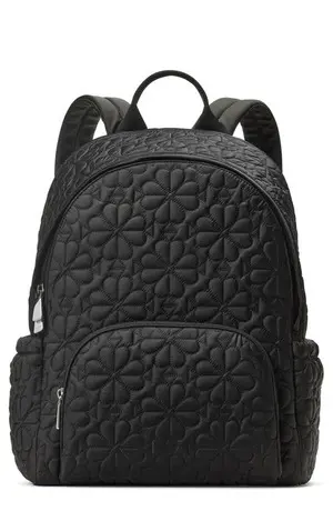 Kate Spade New York Large Tilly Quilted Backpack - Black