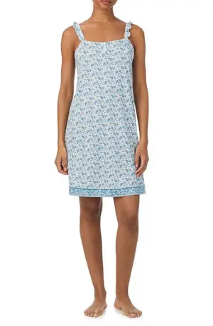 Ralph Lauren Print Sleeveless Nightgown