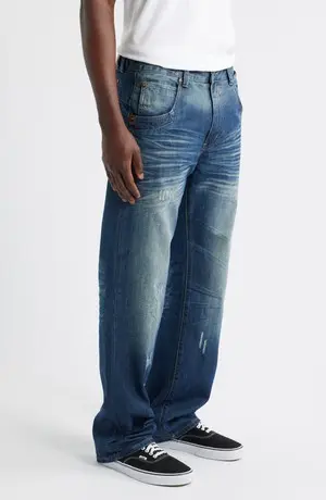 LEVEL 7 Relaxed Bootcut Jeans
