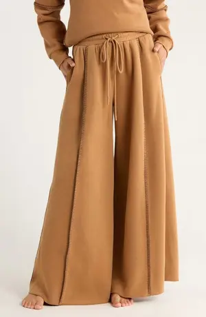 UGG Classic Wide-leg Pajama Pants - Chestnut