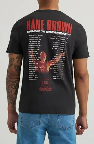Wrangler Kane Brown Graphic T-shirt