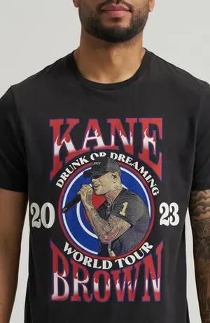 Wrangler Kane Brown Graphic T-shirt