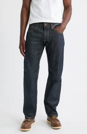 LEVEL 7 Relaxed Straight-leg Jeans - Raw