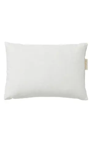 COYUCHI Recycled Feather & Down Lumbar Pillow Insert - Alpine White